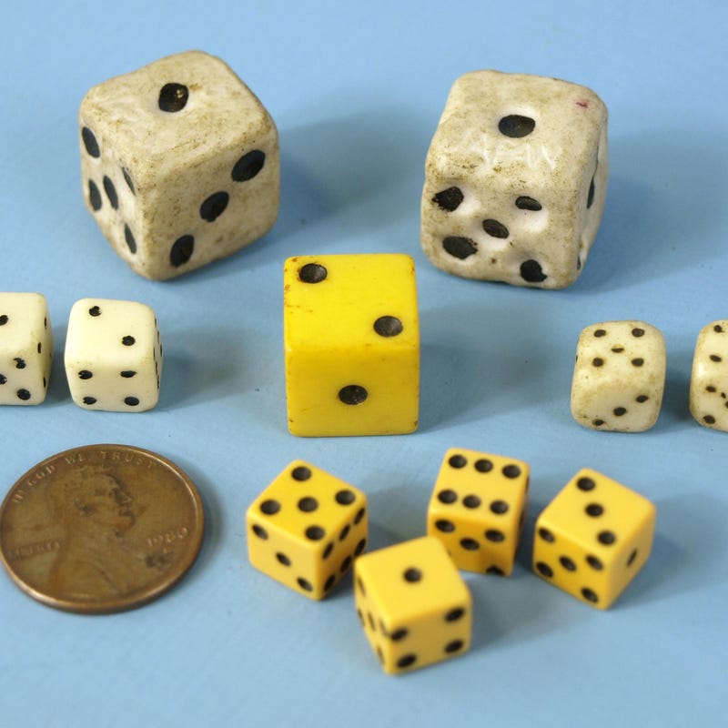 Porcelain Dice - Etsy