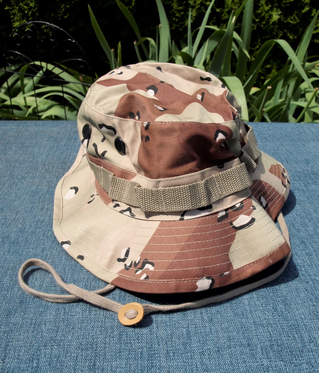 Camo Hot Weather Sun Hat Type II Size 7 1/2 - Camoflauge Wear - Never ...