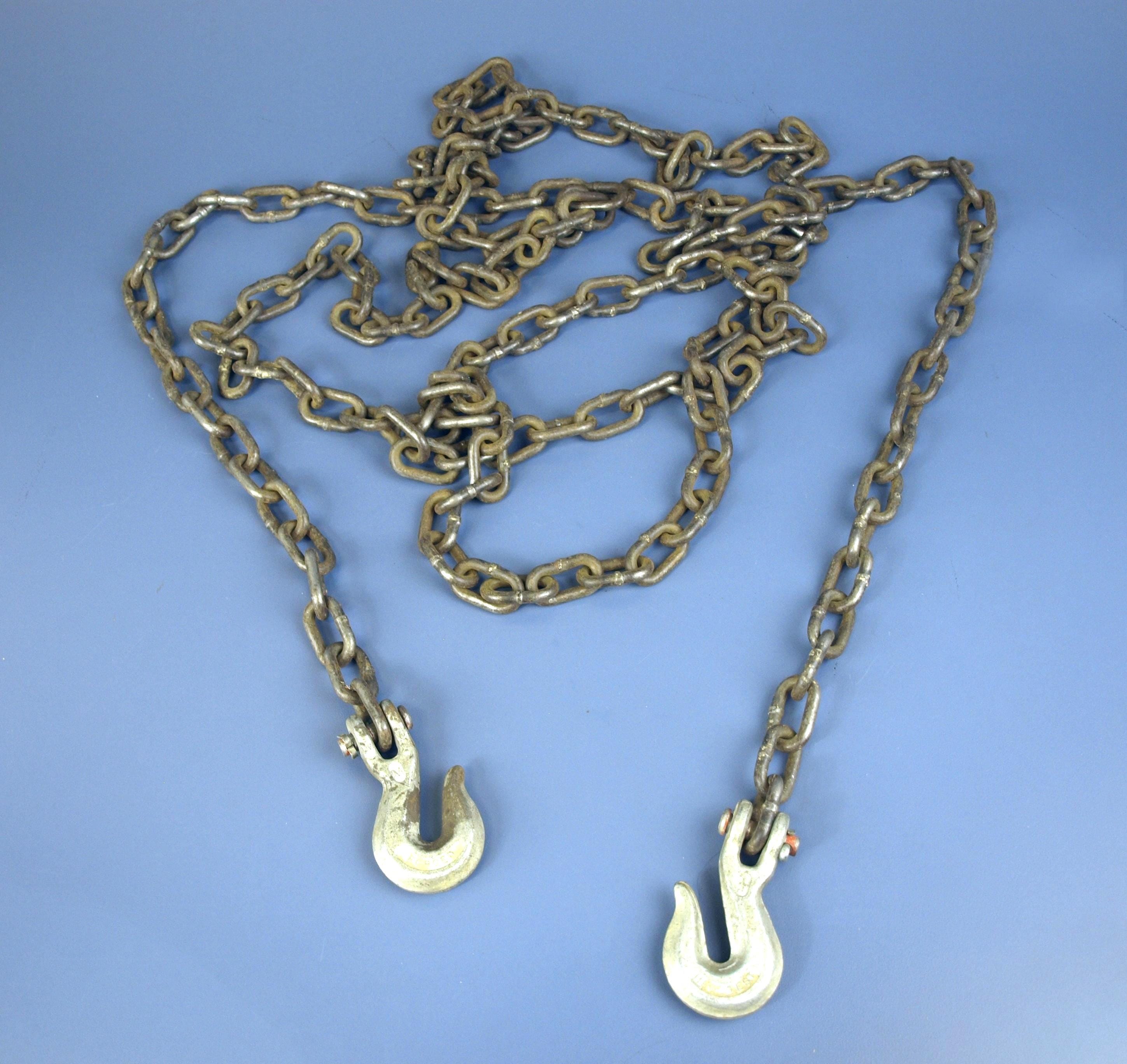 Vintage High Test Tow Chain W/ Forged Alloy 1/4