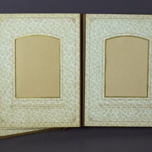 Antique Photograph Album, Circa 1890's - Tooled & Bejeweled Leather W ...