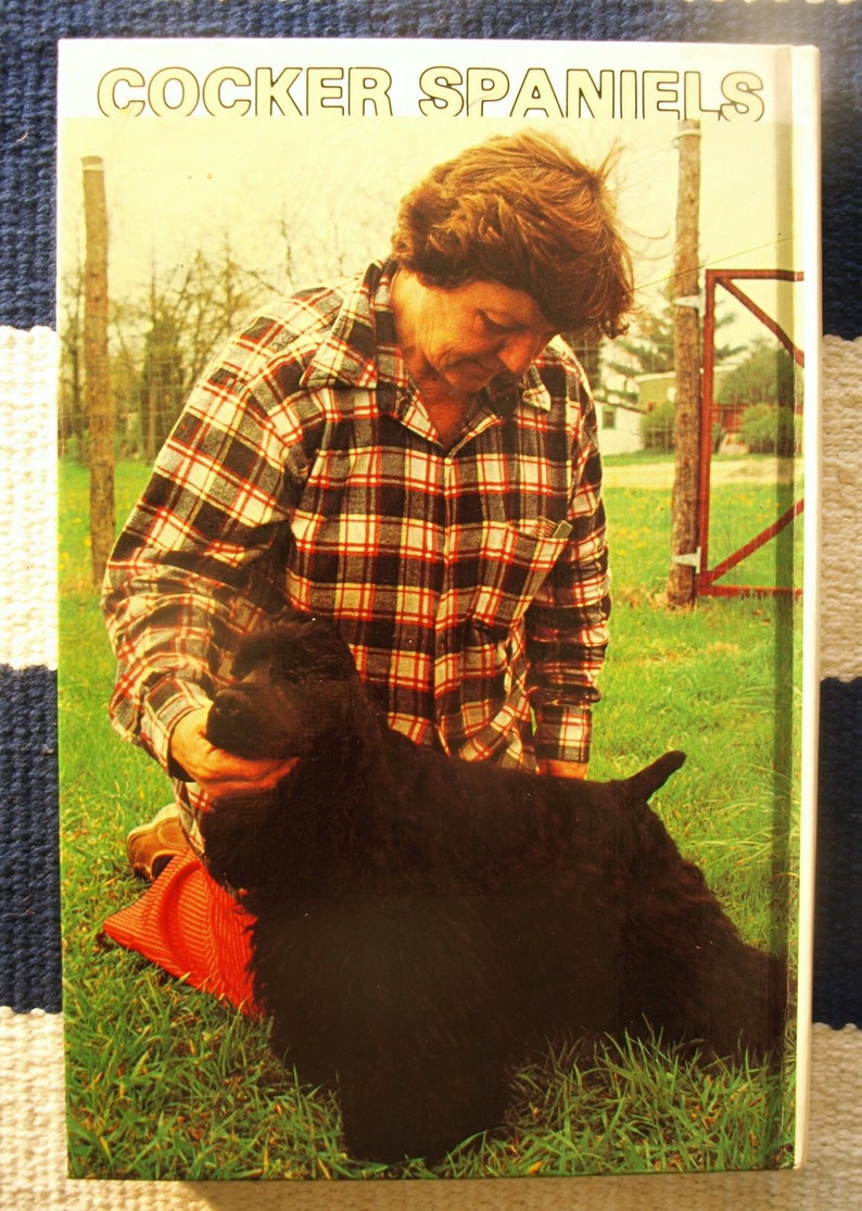 Cocker Spaniels by Bart King 1983 Hardcover Book - Etsy