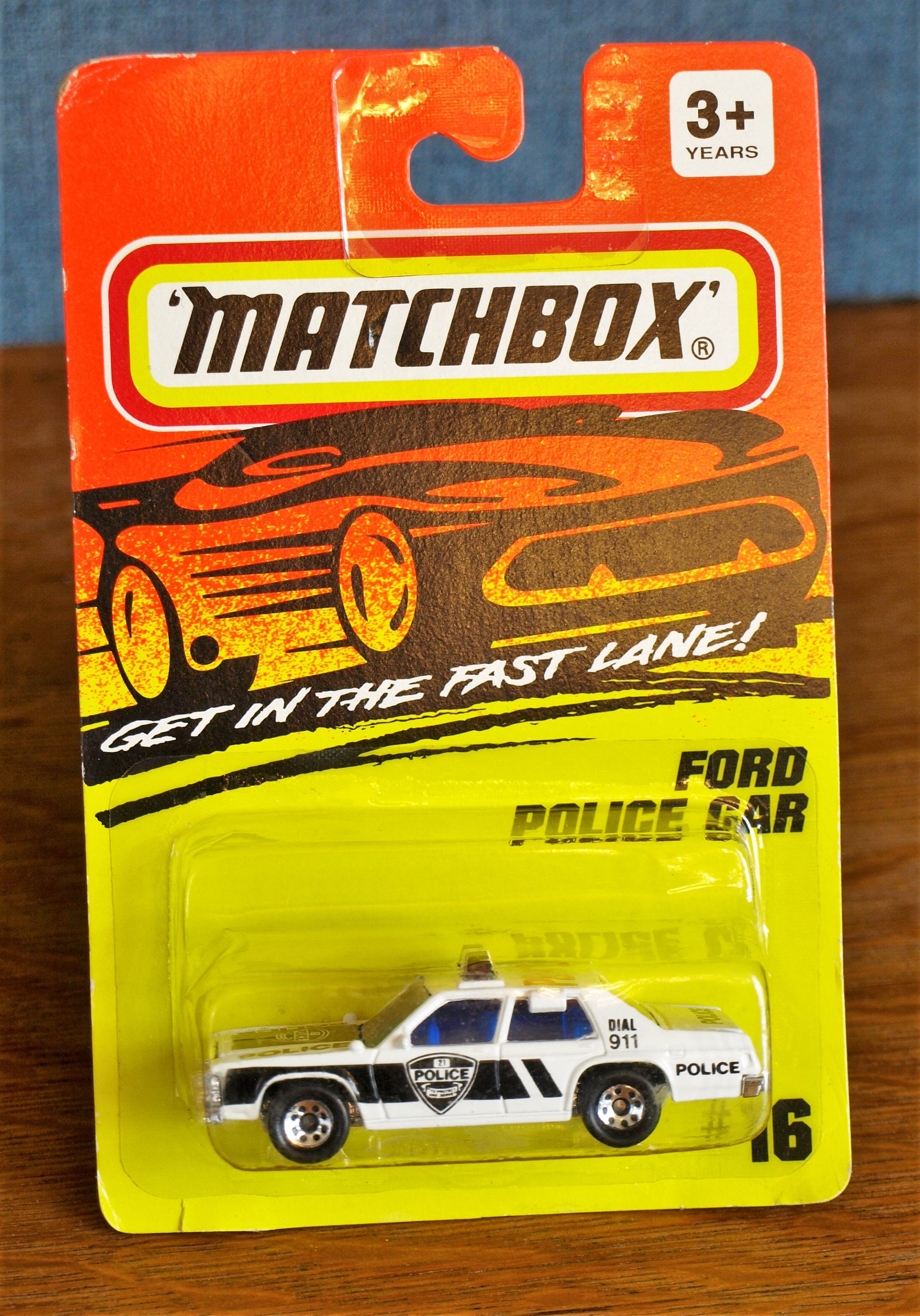 Vintage 1994 Ford Police Car Matchbox in Original Package Vehicles Toys ...