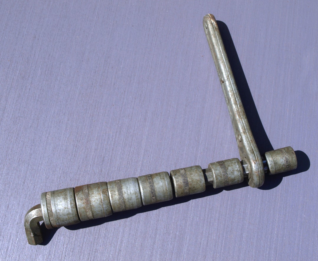 Vintage Hex Drive Socket Set, Unbranded - Possibly From the New Britain ...