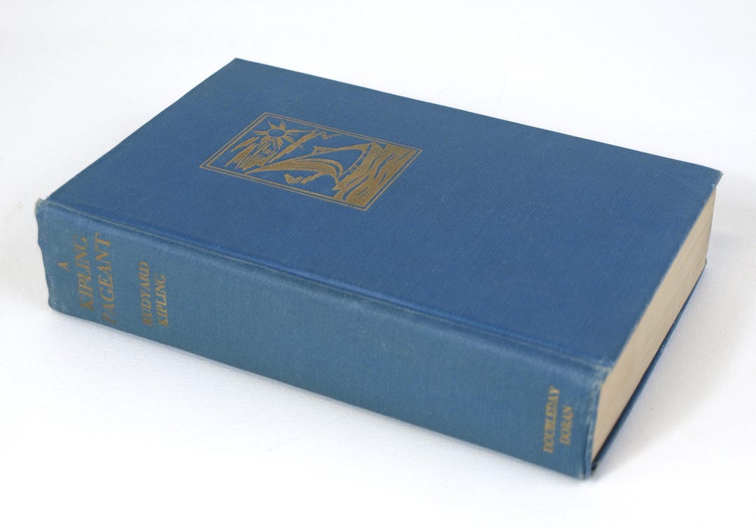 A Kipling Pageant by Rudyard Kipling 1935 Hardcover Book in Very Good ...
