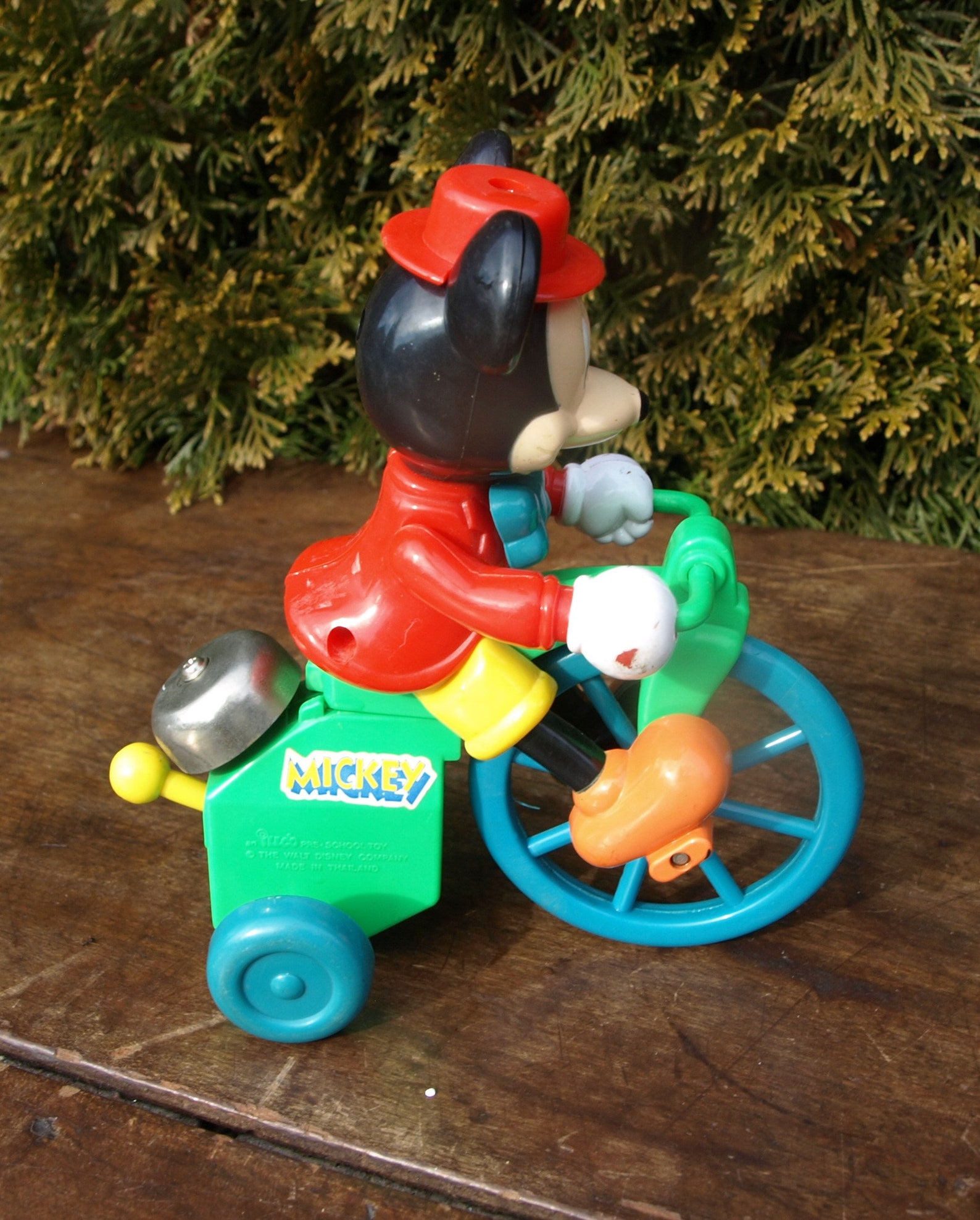 Vintage Mickey Mouse on a Tricycle Wind up Toy by Walt Disney - Etsy