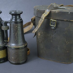 Antique WWI French Military Field Glass / Binocular With - Etsy