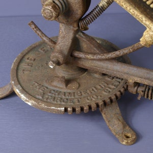 The Expert No. 4 Antique Clay Bird Skeet Trap Thrower Pat'd March 1 ...