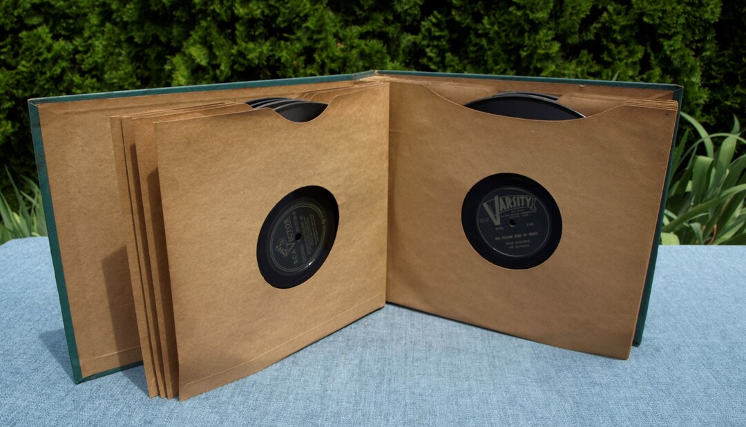 Antique 78 Rpm Record Albums - Lot of 12 in Superb Condition - Capitol ...
