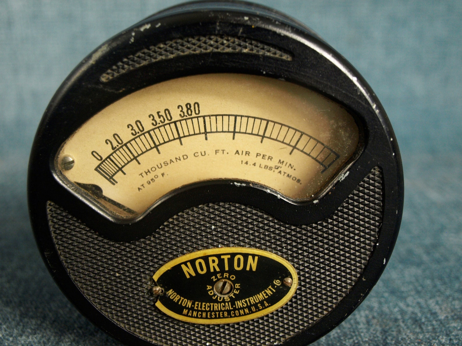 Vintage Norton Electrical Instrument Co Large Gauge Thousand - Etsy