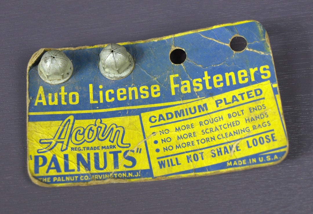 The Palnut Co. Acorn Palnuts, Circa 1920's - 1930's - Motorcycle / Auto ...