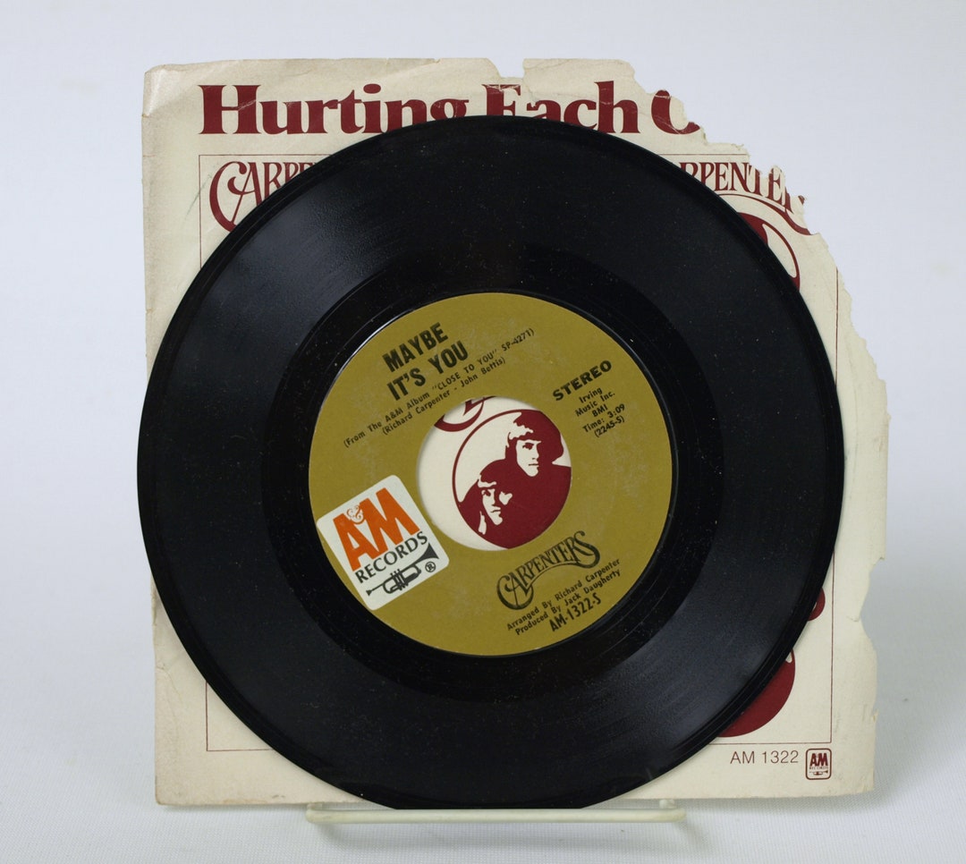 Vintage 45rpm Record, "hurting Each Other / Maybe It's You" by the ...