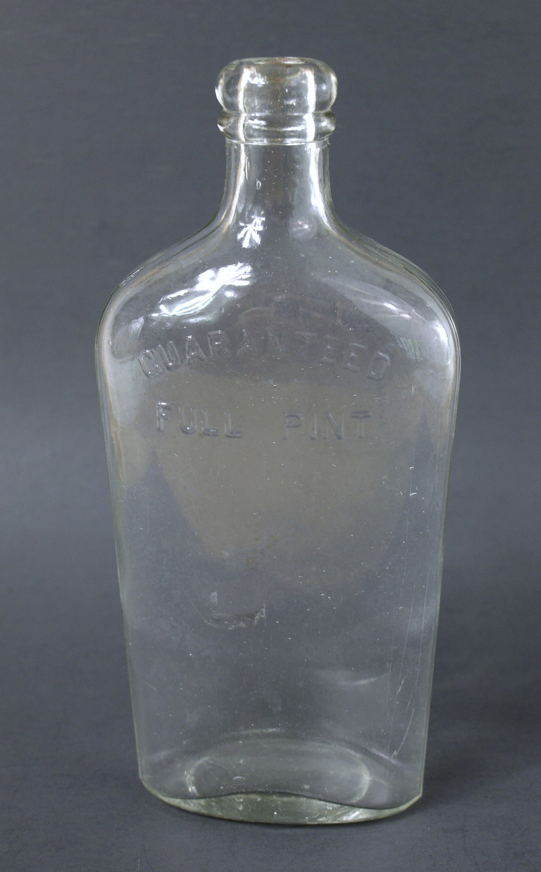 Antique Collectible Glass Bottle Flasks Full Guaranteed Circa 1900's - Etsy