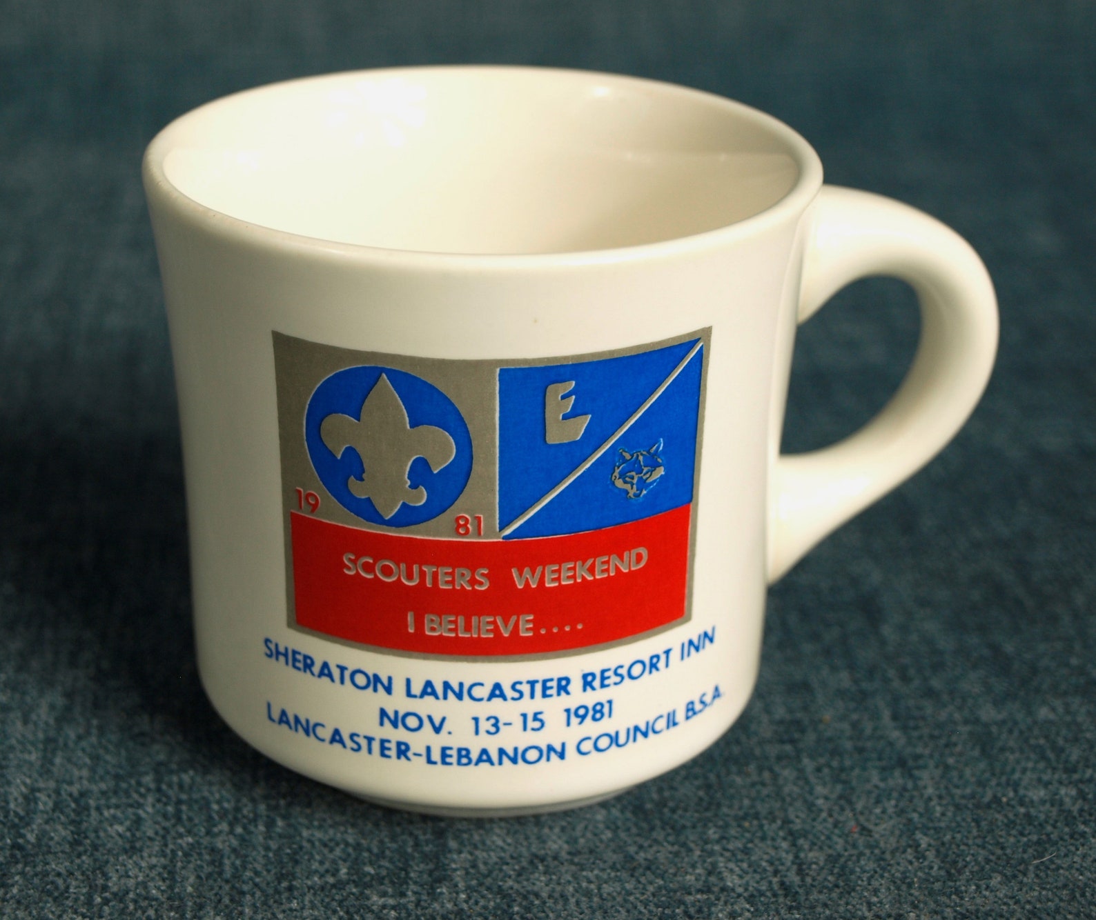 Vintage Cub Scout Coffee Mugs Lancaster Lebanon Council - Etsy