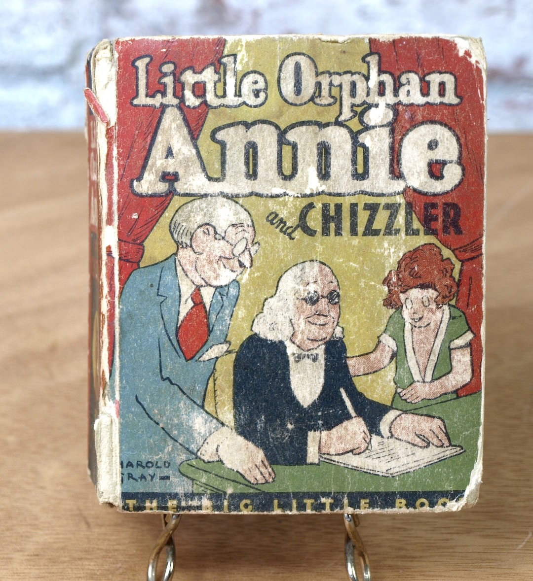 Vintage Big Little Book #748, "little Orphan Annie and Chizzler" by ...