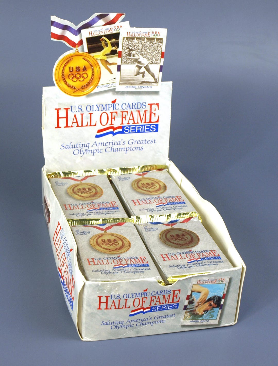 Vintage U.S. Olympic Cards, Hall of Fame Series - Full Box of Unopened ...