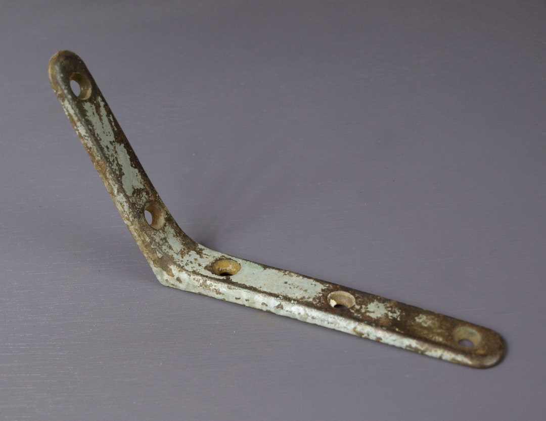 Vintage Obtuse Angle Bracket, 1 Only 60 Degree 3/2 Hole Reclaimed ...