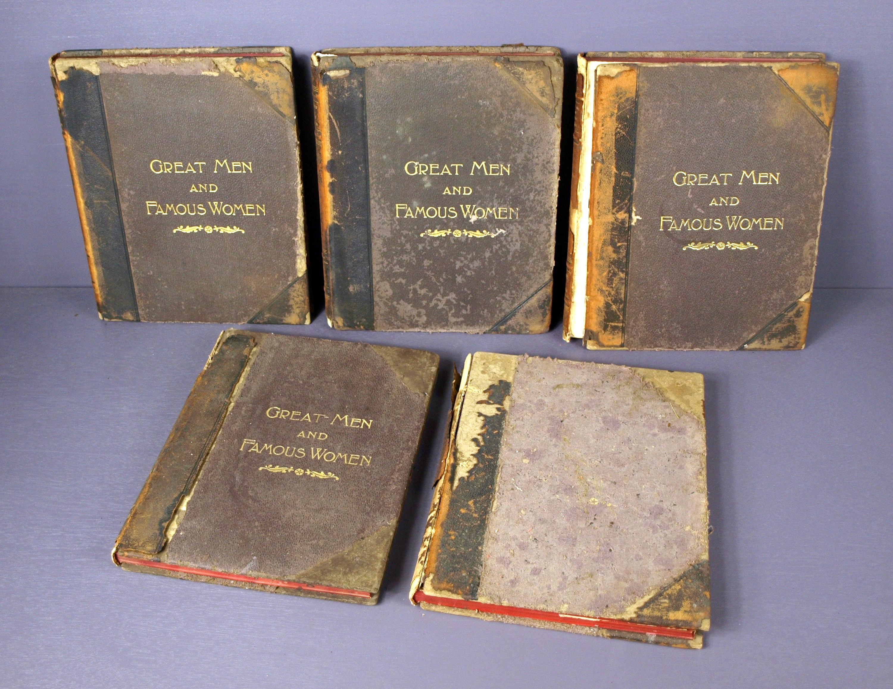 Great Men and Famous Women, Volumes 2, 6 (2), 7, & 8 Edited by Charles ...