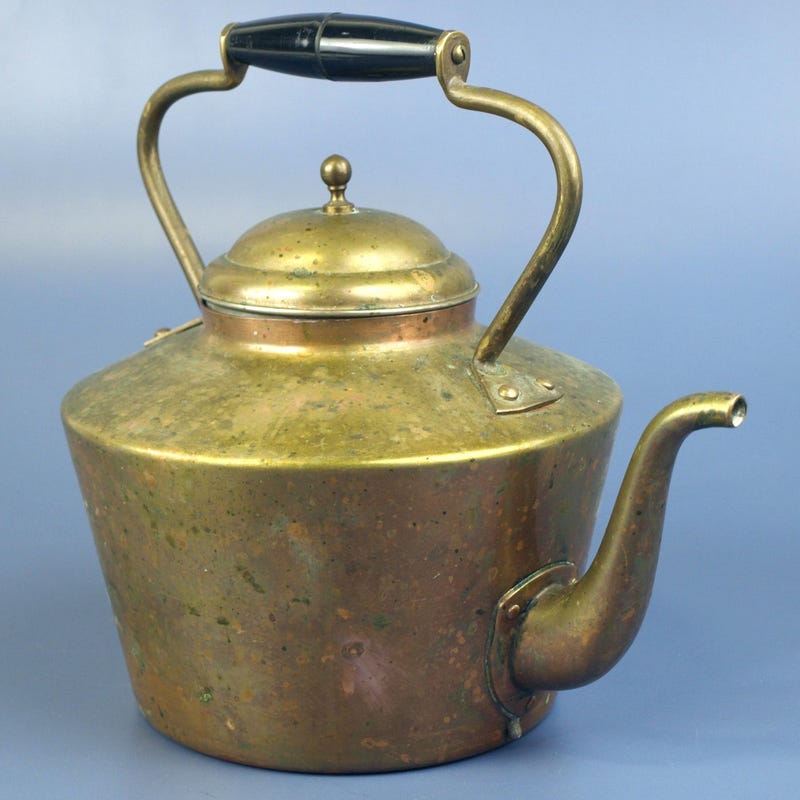 Copper Tea Kettle Lined - Etsy