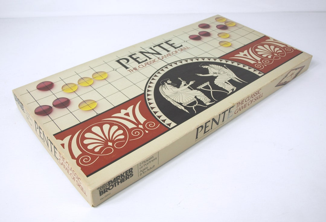 Vintage Pente Board Game by Parker Brothers - Circa 1984 - Good ...