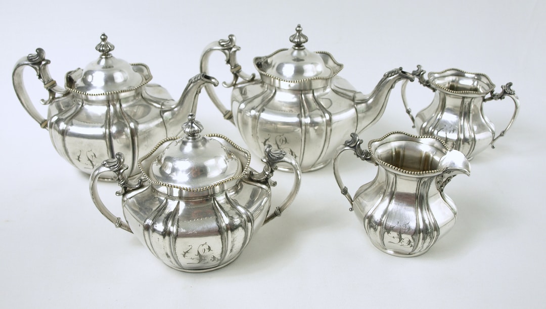 Antique Simpson Hall Miller & Co Silver Plated Tea and Coffee Service ...