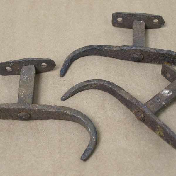 Antique S Shutter Dogs - Etsy