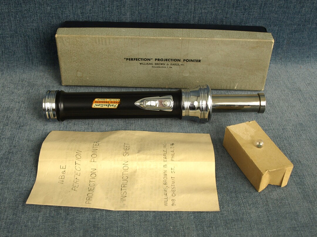 Vintage Williams Brown & Earle Perfection Projection Pointer in ...