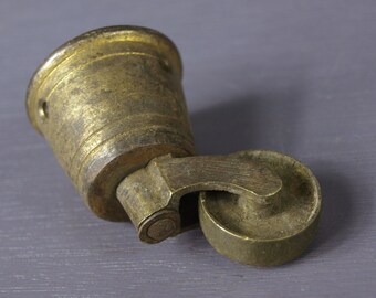 Vintage Brass Caster, Vintage Brass Round Cup Caster, Brass Casters for ...
