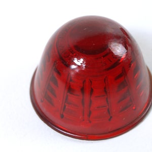 Vintage Red and Orange Glass Taillights - Car / Truck / Automobile Tail ...