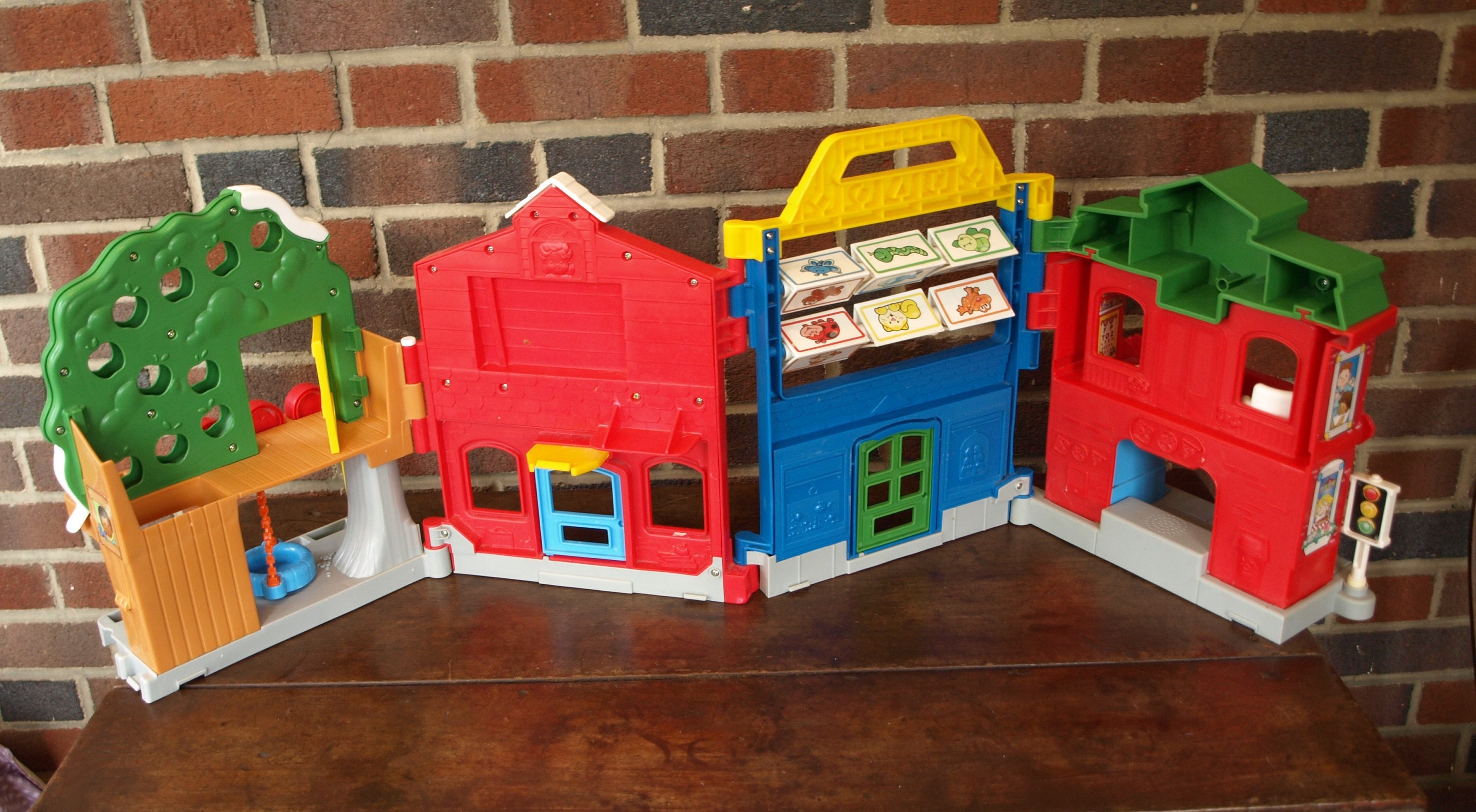 Fisher Price Little People On the Go Learn About Town Play Set | Etsy