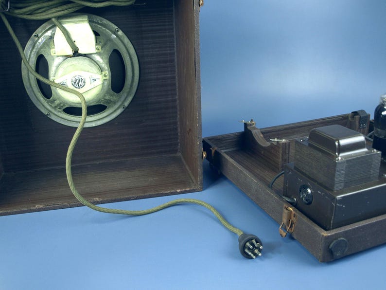 Antique Microphone Set: Gibbs Chicago H317 Mic, Montgomery Ward Sound ...