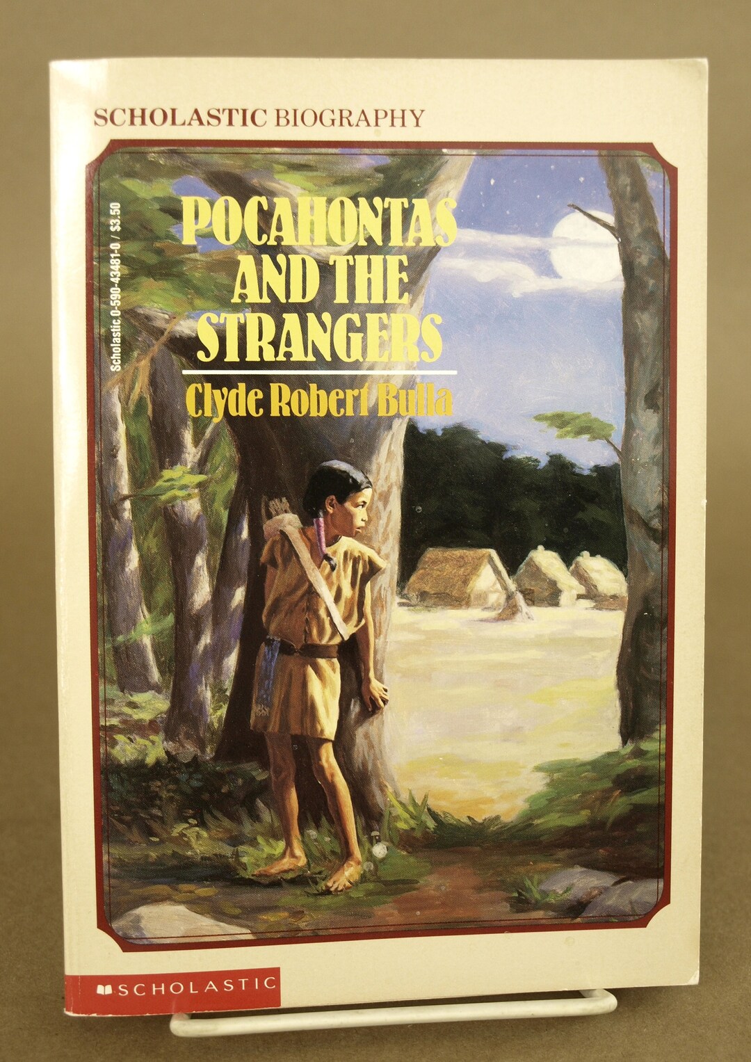 Vintage Pocahontas and the Strangers by Clyde Robert Bulla 1971 ...