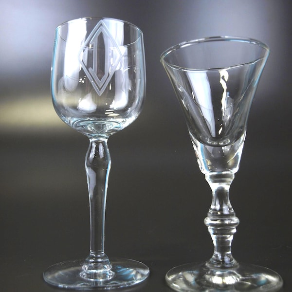 Georgian Cordial Glass - Etsy