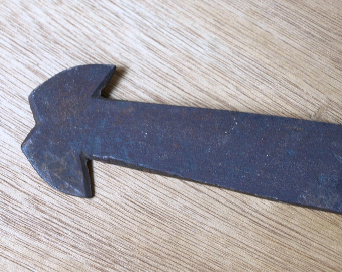 Antique Hand Forged Roofing Slate Puller, Slating Nail Remover - 20.5 ...