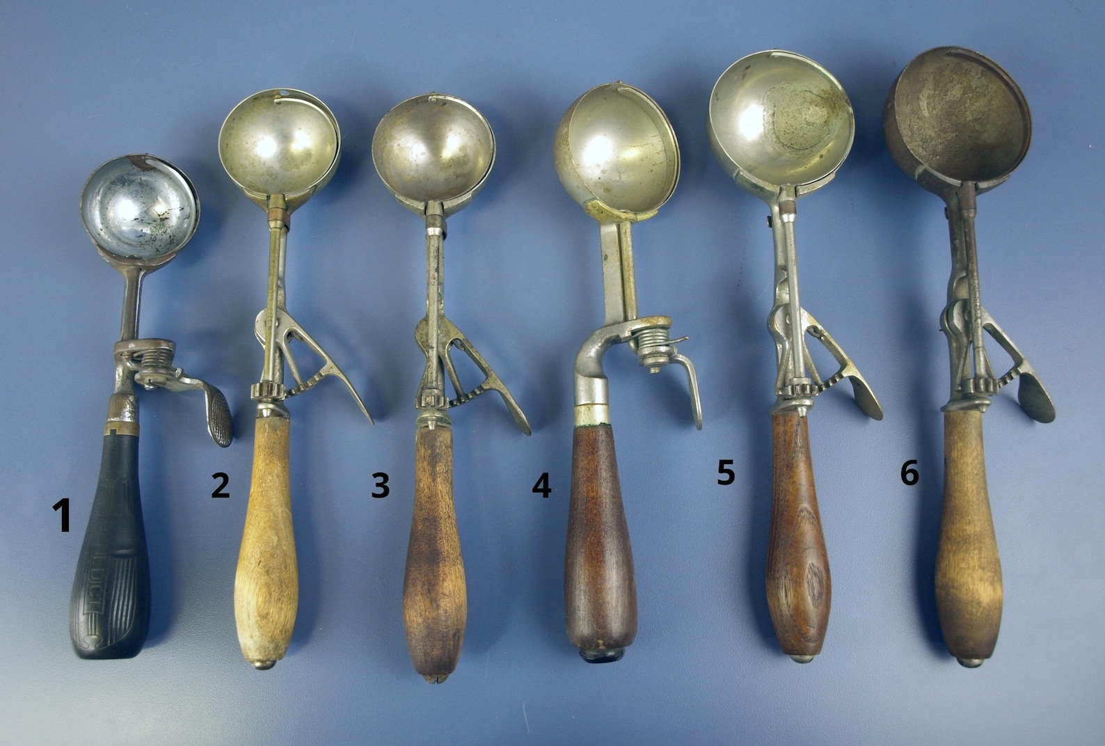 Antique / Vintage Ice Cream Scoops Dumper - Select One - Benedict ...