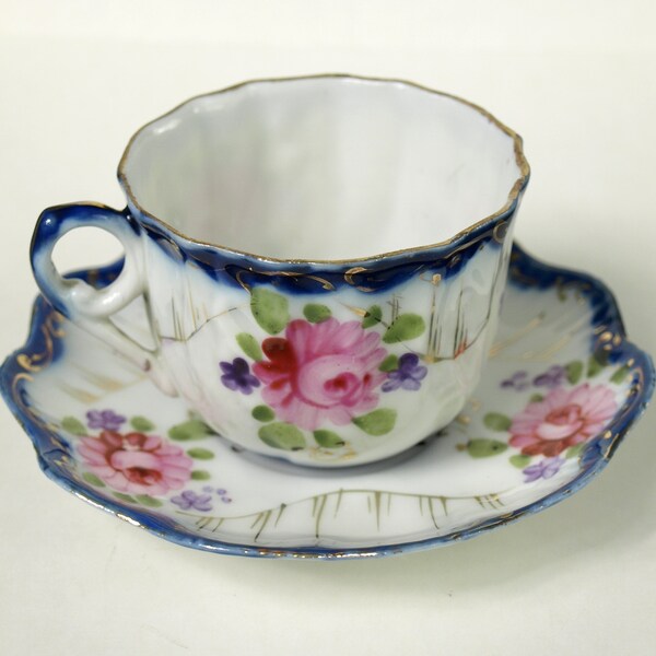 Cobalt Pink Rose - Etsy