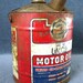 Vintage Large Metal Unico SAE 10 Motor Oil Can - Five U.S. Gallons ...