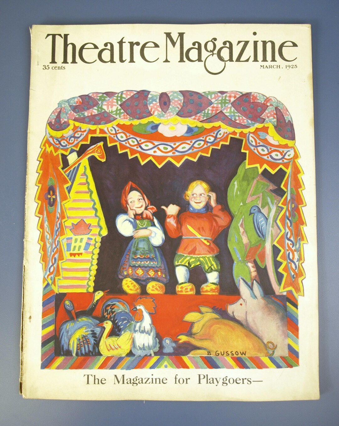 Theatre Magazine March, 1925 - the Magazine for Playgoers - Beautiful ...