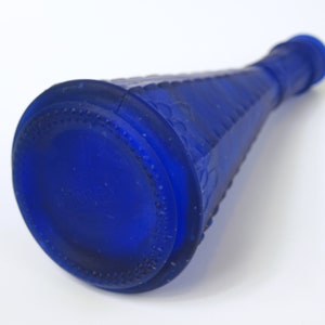 Vintage Large Morey Mallorca Destilerias Spain Ornate Cobalt Blue Wine ...