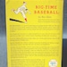 Big-time Baseball by Ben Olan 1958 1st Edition Paperback Book of Sport ...
