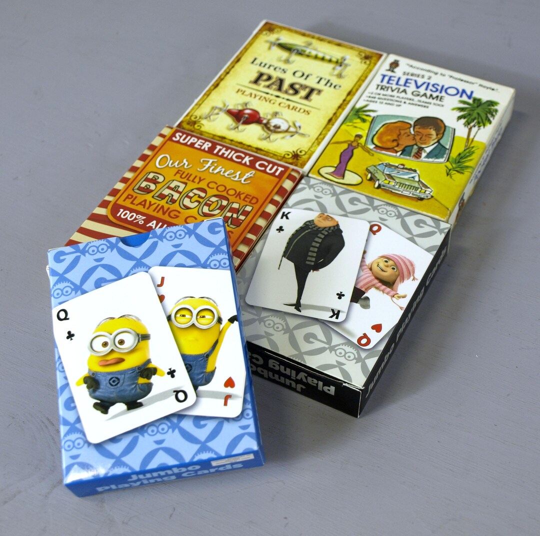 Vintage Playing Cards - Professor Hoyle, Minions, Despicable Me, Lures ...