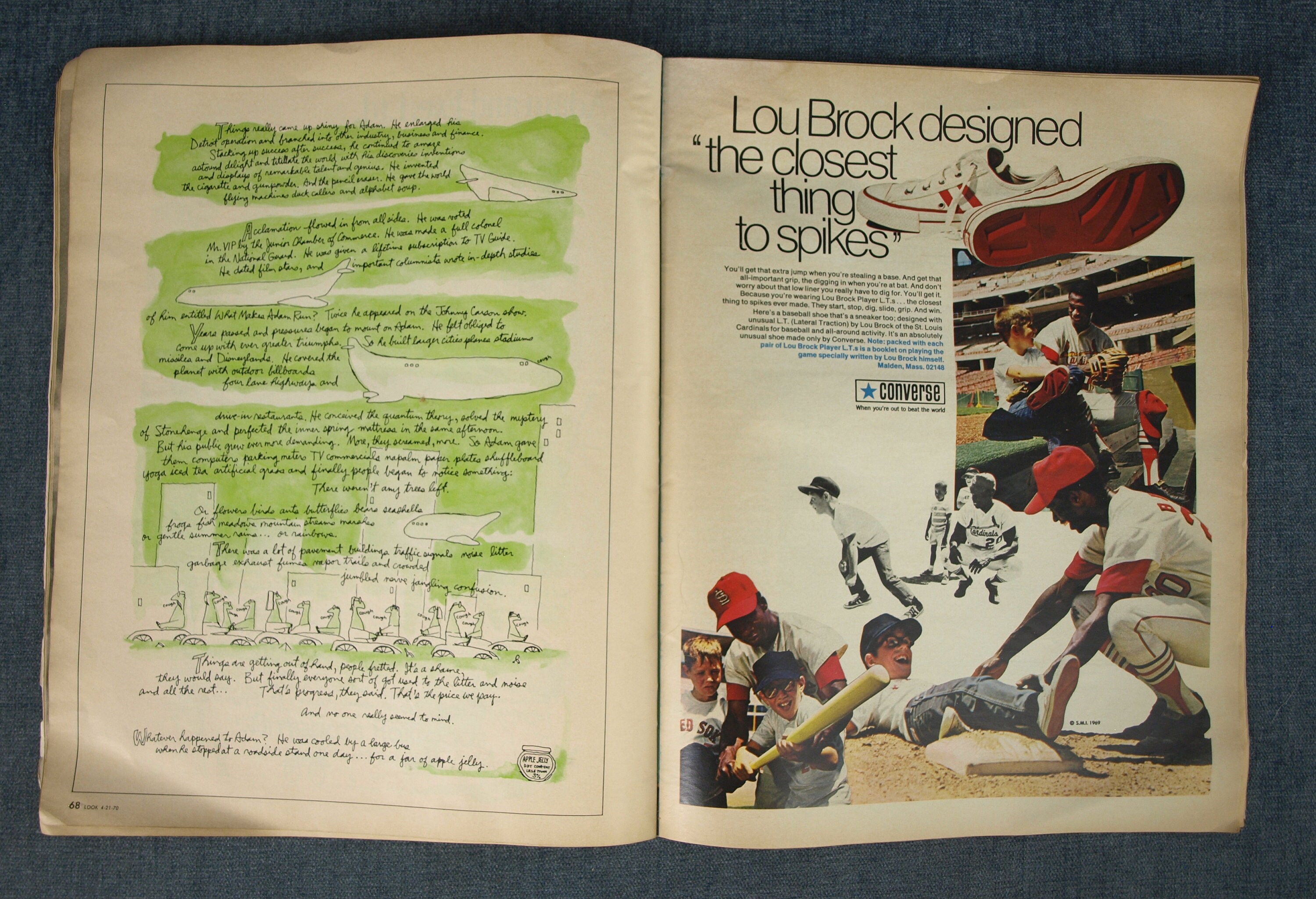 Vintage Issue of LOOK Magazine April 21 1970 Featuring - Etsy