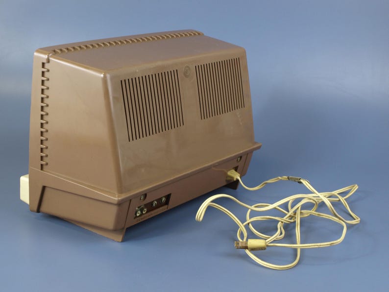 Vintage Musaphonic General Electric GE Dual Speaker Tube AM/FM Afc ...