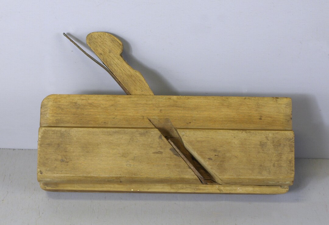 Antique Edging Sunk Bead Joint Molding Wood Plane With Rounded Cast ...