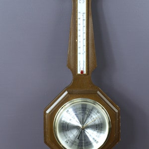Vintage Dunhaven Banjo Shaped Weather Station - Made in Japan ...