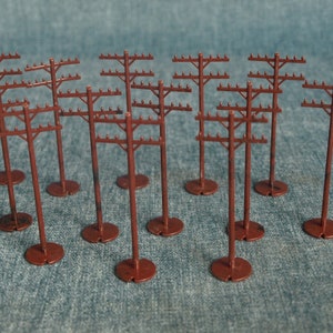 Vintage Marx Toys Miniature Telephone / Electric Poles for - Etsy