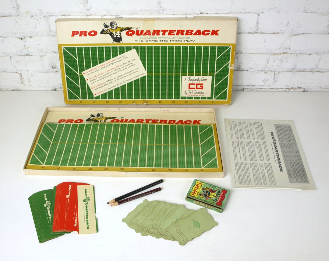 Vintage Pro Quarterback by Championship Games Circa 1965 - Original Box ...