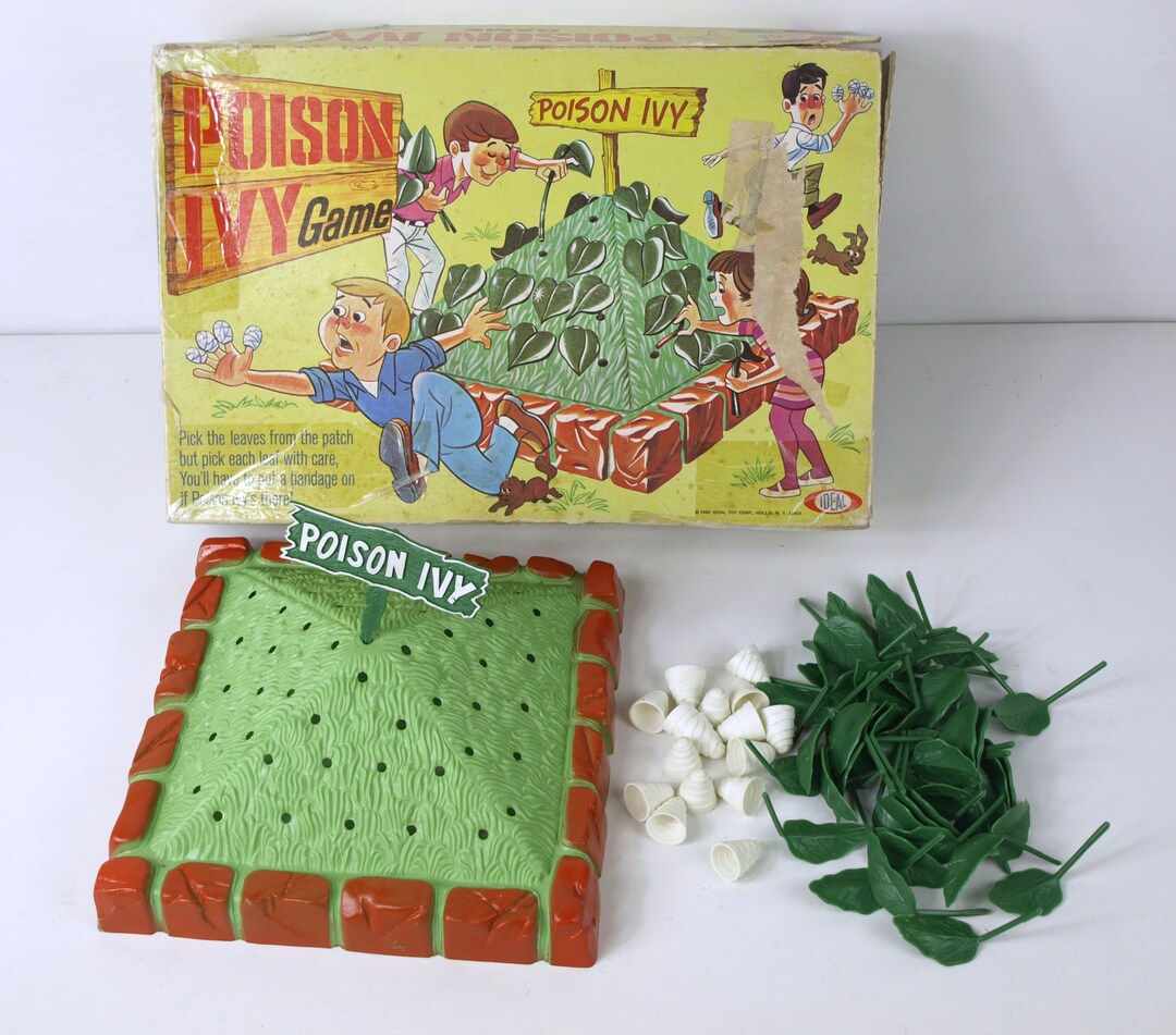 Poison Ivy Game by IDEAL in Original Box Circa 1969 - Etsy