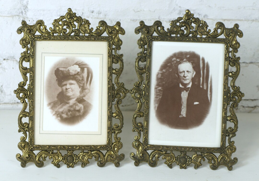 Antique Sepia Photos in Vintage Picture Frames - Circa 1980's ...