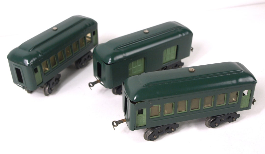 UNMARKED Lionel 154 Pullman Line - Two 601 Passenger Cars and One 602 ...