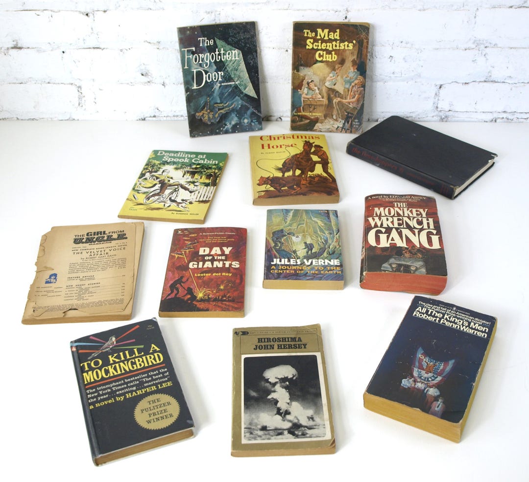 Vintage 1960's - 70's Young Readers Novels - Includes 4 Banned Books ...